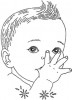 Freebie: Baby Faces embroidery pattern – Quilting