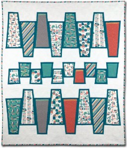 Free pattern: Bouncing Wedges quilt – Quilting