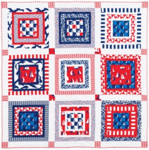 Free pattern: Ship-Shape-Square Knot quilt – Quilting