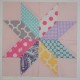Tutorial: Starflower quilt block – Quilting