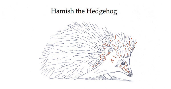 Freebie: Hamish the Hedgehog embroidery pattern – Quilting