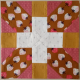 The X Plus Block | EPP Template – Quilting