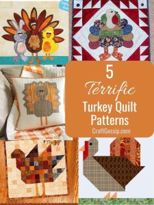 5 Thanksgiving Turkey Quilt Patterns – Quilting