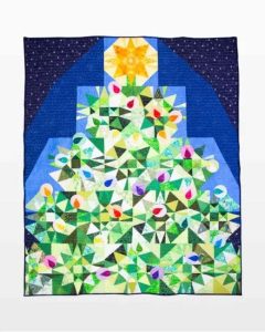 Christmas in the Pines Throw Quilt Pattern – Quilting