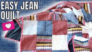 Video Tutorial – Easy Denim Quilt Tutorial – Quilting