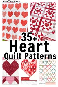 35+ Heart Shaped Quilt Patterns – Quilting