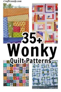 35 Fun Wonky Quilt Patterns – Quilting