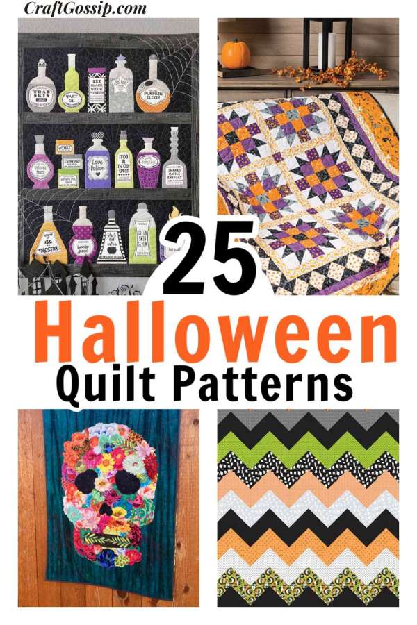25 Spooky Halloween Quilt Patterns – Quilting