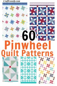 The Complete List Of 60 Pinwheel Quilt Patterns To Download – Quilting