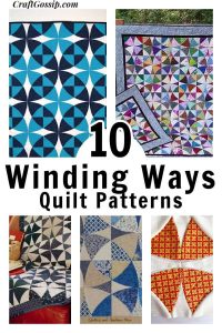 Winding Ways Quilt Patterns and Tutorials – Quilting