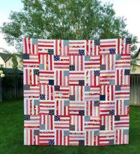 Sunday Spotlight – Amercian Dream Quilt Pattern – Quilting