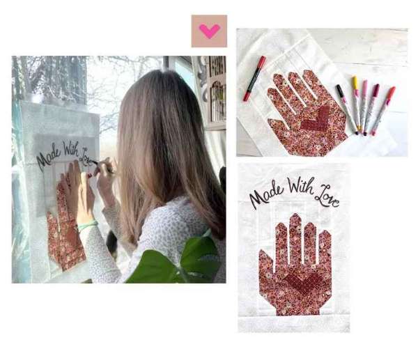 Made with Love Quilt Block Pattern – Quilting