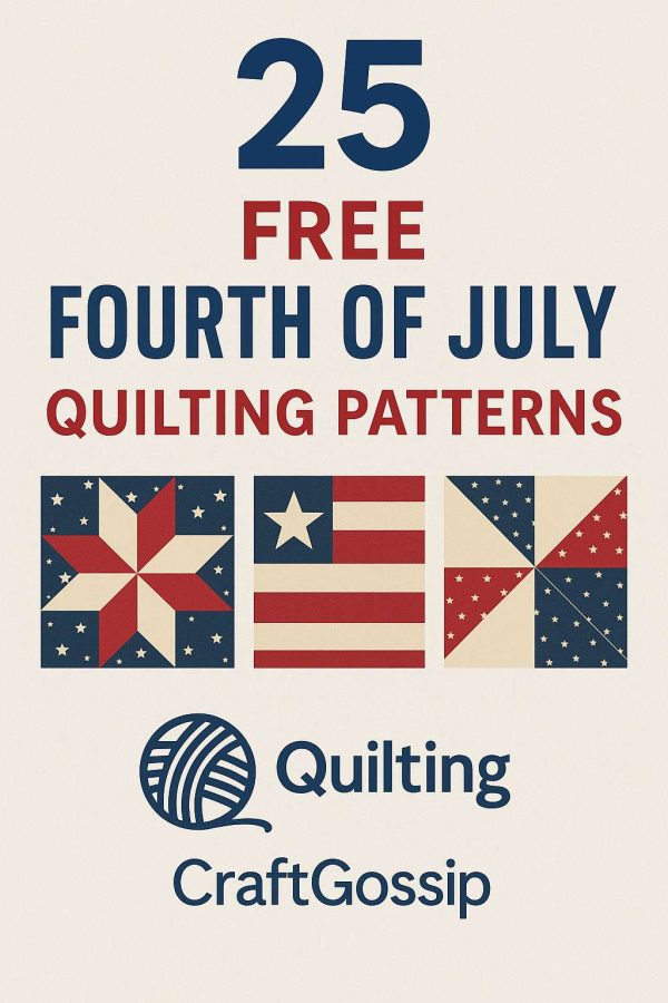 25 Free Fourth of July Quilting Patterns – Quilting