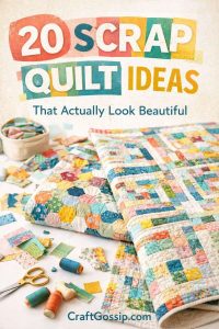 20 Scrap Quilt Ideas That Actually Look Beautiful – Quilting