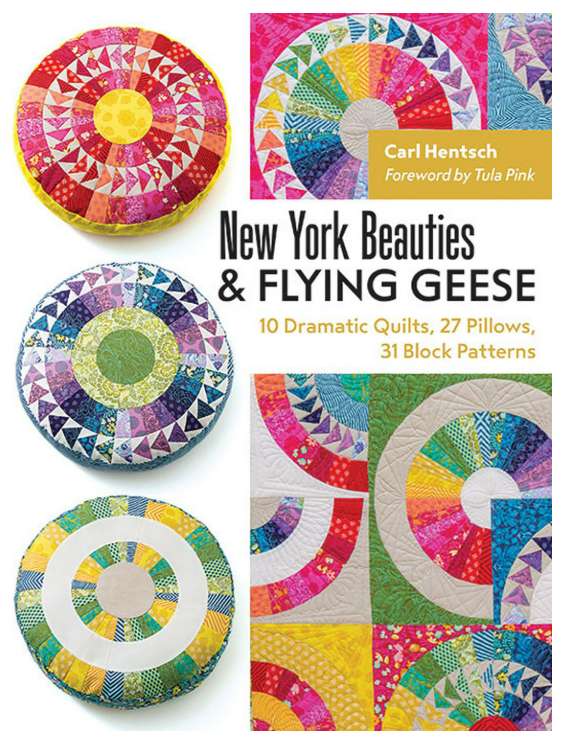 Inside the Book – New York Beauty blocks and Flying Geese – Quilting